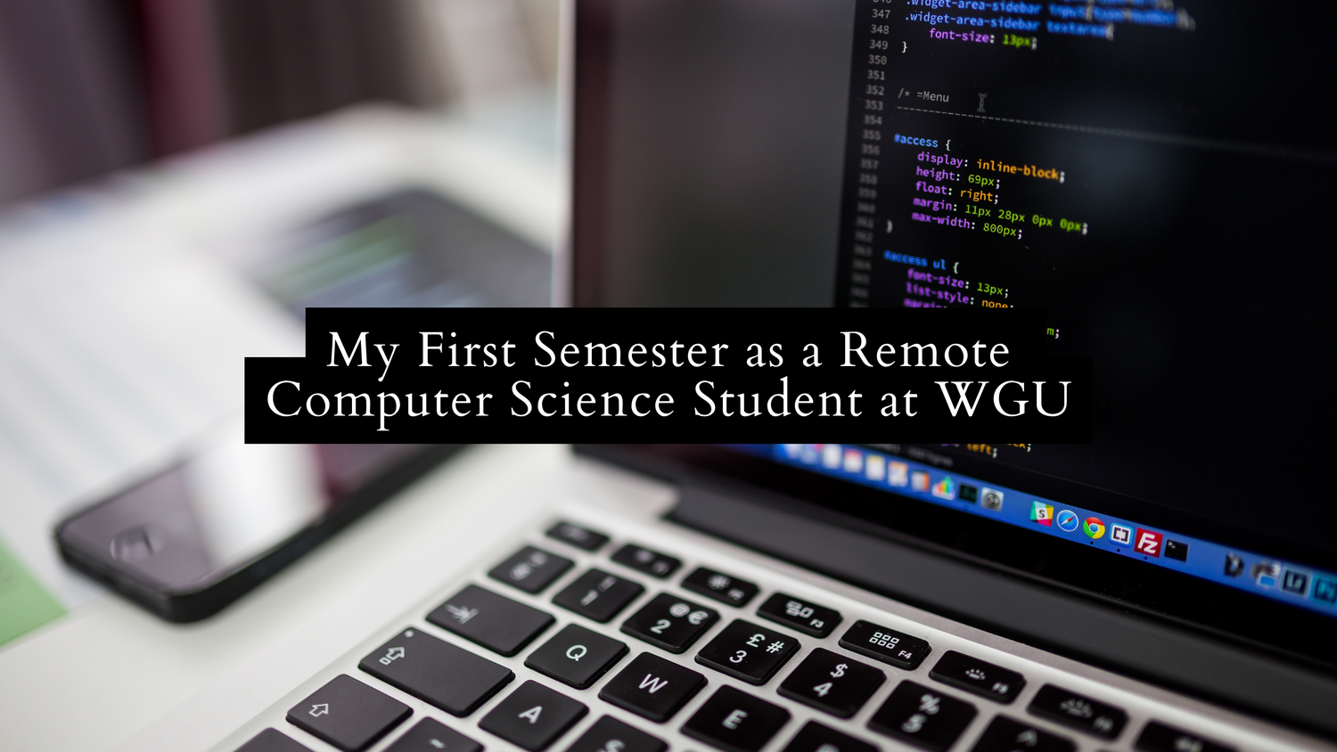 My First Semester as a Remote Computer Science Student at WGU – Jangled Jester